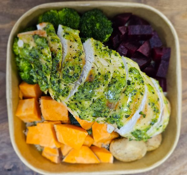 EARTH CHICKEN BOWL (GF) - Pickle Barrel Catering